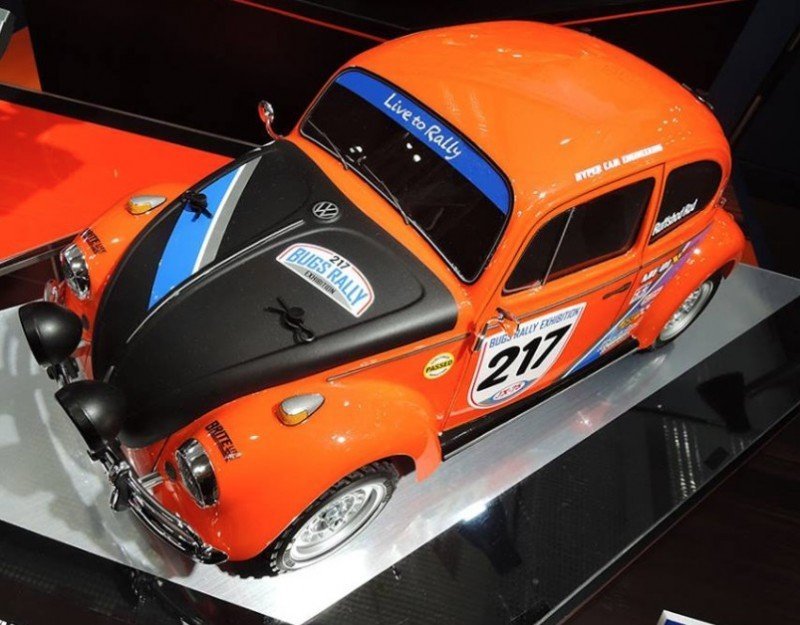 58650 Tamiya 1/10 Volkswagen Beetle Rally (MF 01X Chassis) VW