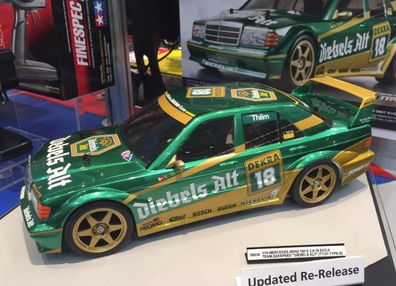 Tamiya 58638 - 1/10 Mercedes-Benz 190E Evo. II Team Zakspeed Collector ...